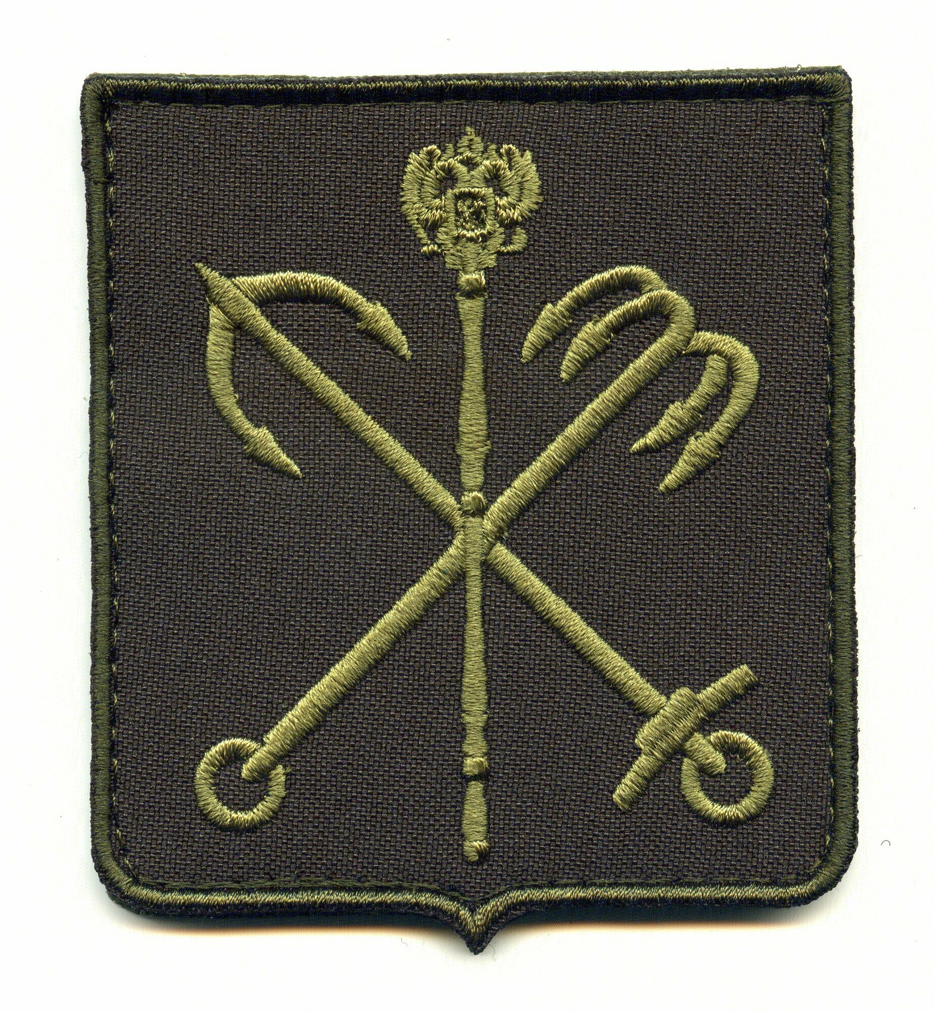 Нашивка на липучке Герб Санкт-Петербурга