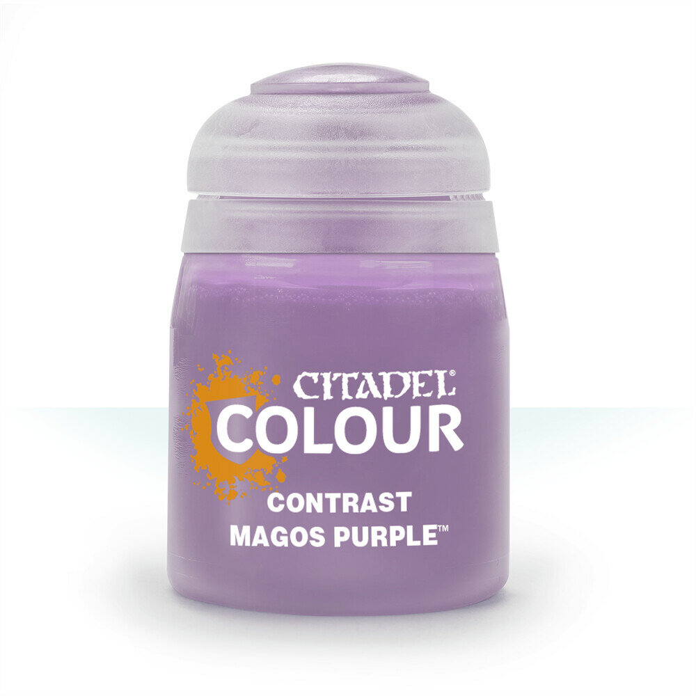 Краска Games Workshop Контраст: магос пурпурный (18мл)(CONTRAST: MAGOS PURPLE (18ML)) 2022