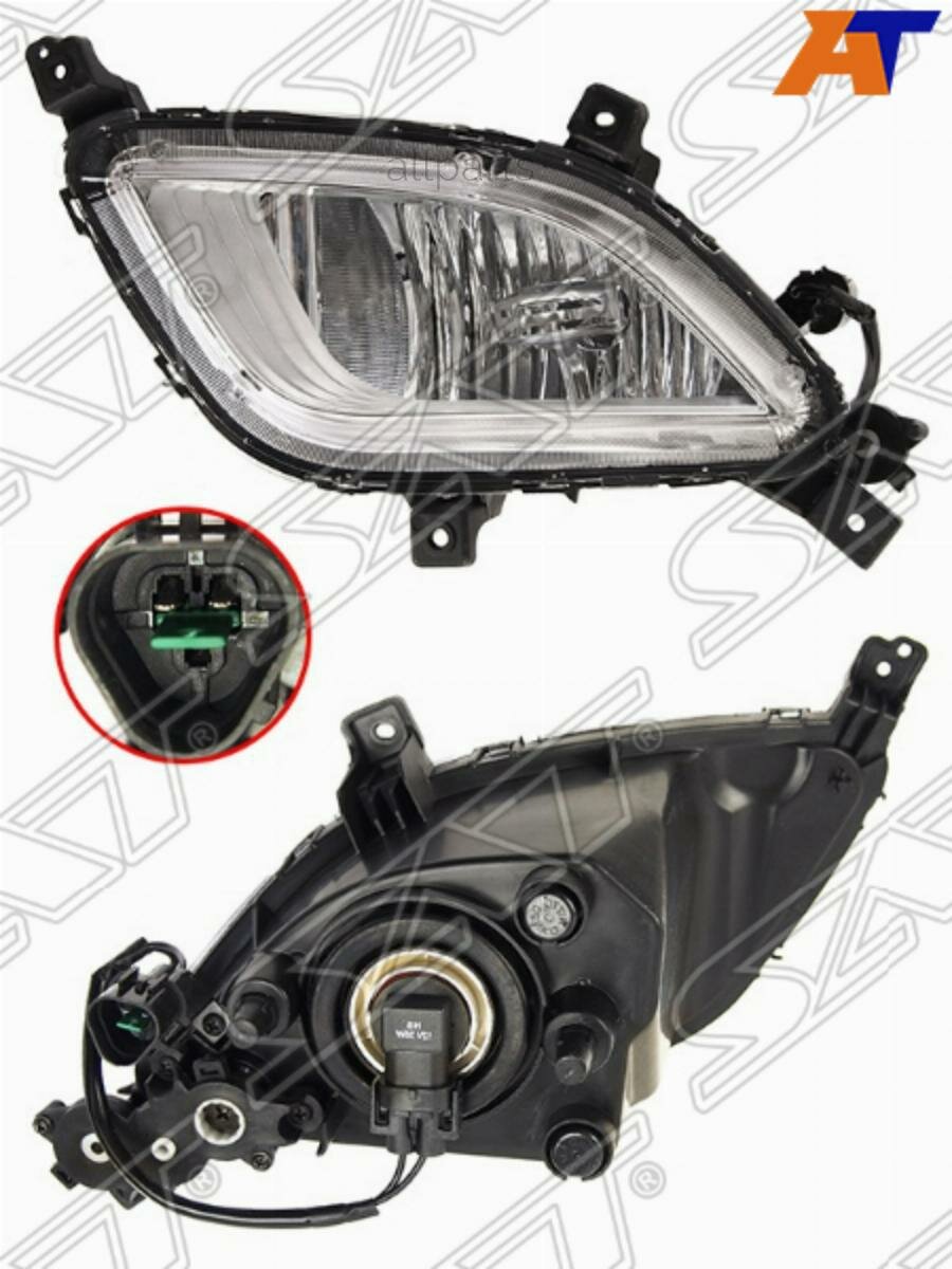 SAT ST-323-2033L Фара противотуманная (Слева) Kia Cerato 16-20