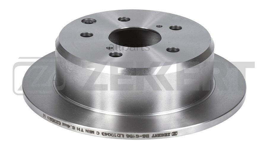 ZEKKERT BS-6196 Диск торм. задн. Toyota Cresta (X100) 96- Chaser (X100) 92- Mark II 96- (внешний D=267мм)
