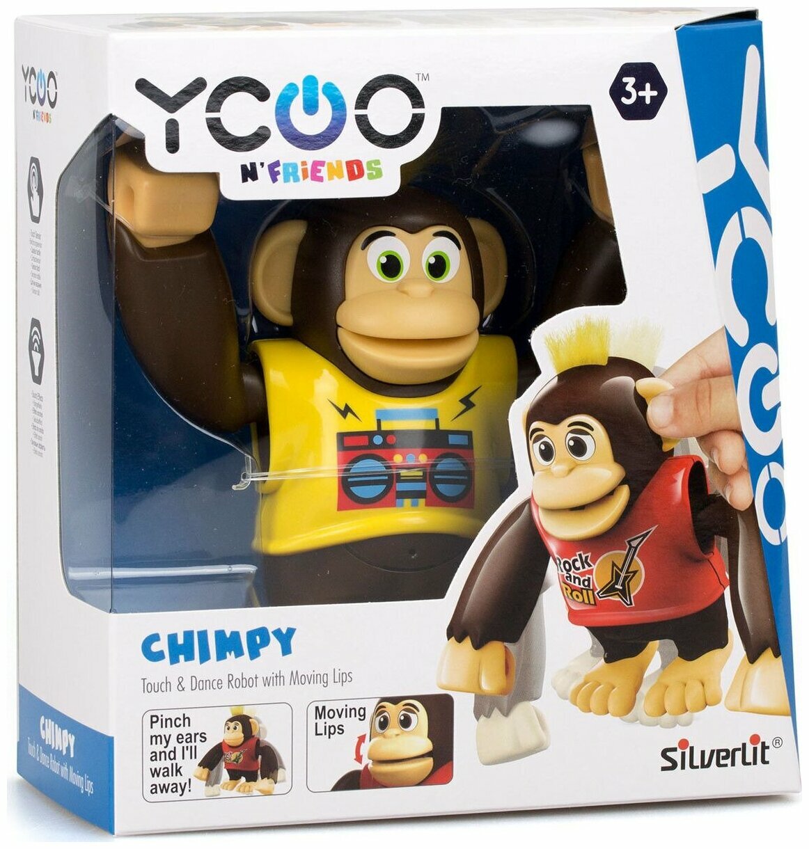 Робот Silverlit Обезьяна Чимпи Желтая 88564-2