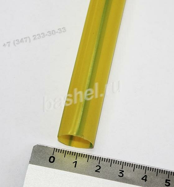Трубка термоусадочная d 12,7 мм * 1 м, жёлто-зелёная RC Radpol