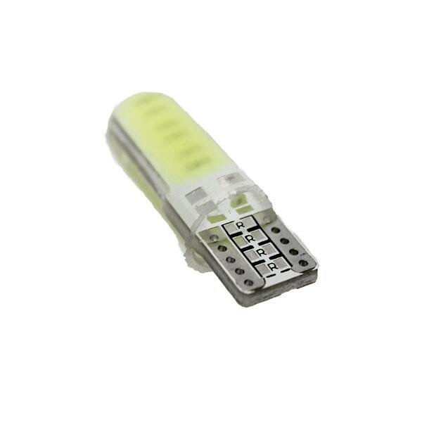 Лампа светодиодная T10(W5W) 12V 1 диод без цоколя 2-конт Белая SKYWAY Габариты, номер