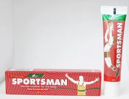 Boro fresh спортсмен крем-бальзам для тела 25 гр