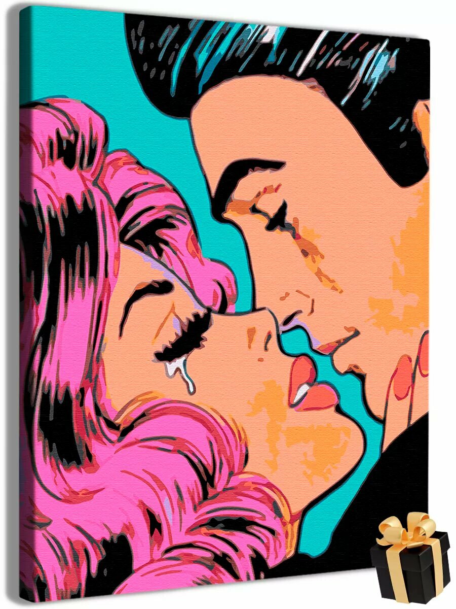 Картина по номерам поп-арт