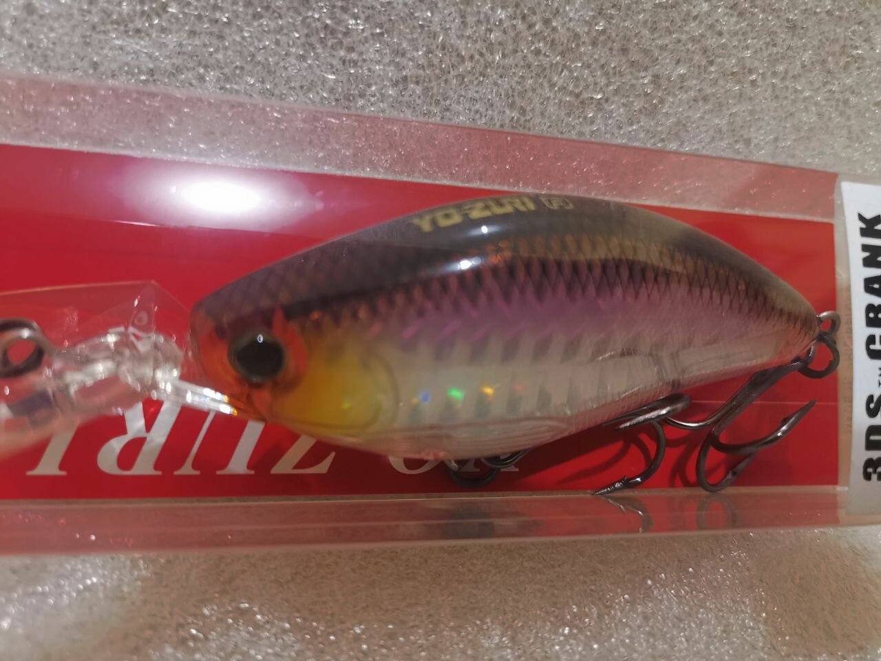 Воблер YO-ZURI 3DS CRANK DEEP DIVER 65F F1158-HHWS (65мм,17г.)