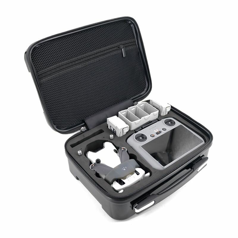 Черный противоударный кейс S для DJI Mini 4 Pro