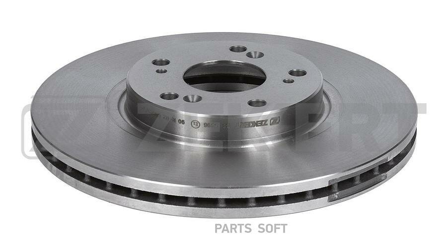 ZEKKERT BS-5396 Диск торм. перед. Honda Accord VII 03- CR-V II 05- (толщина диска 25мм) ()