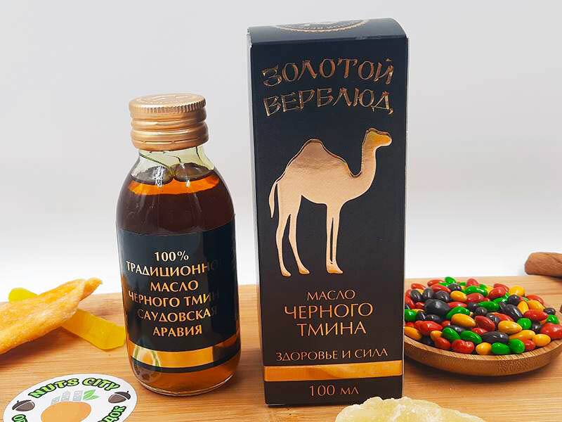 Масло черного тмина Золотой верблюд