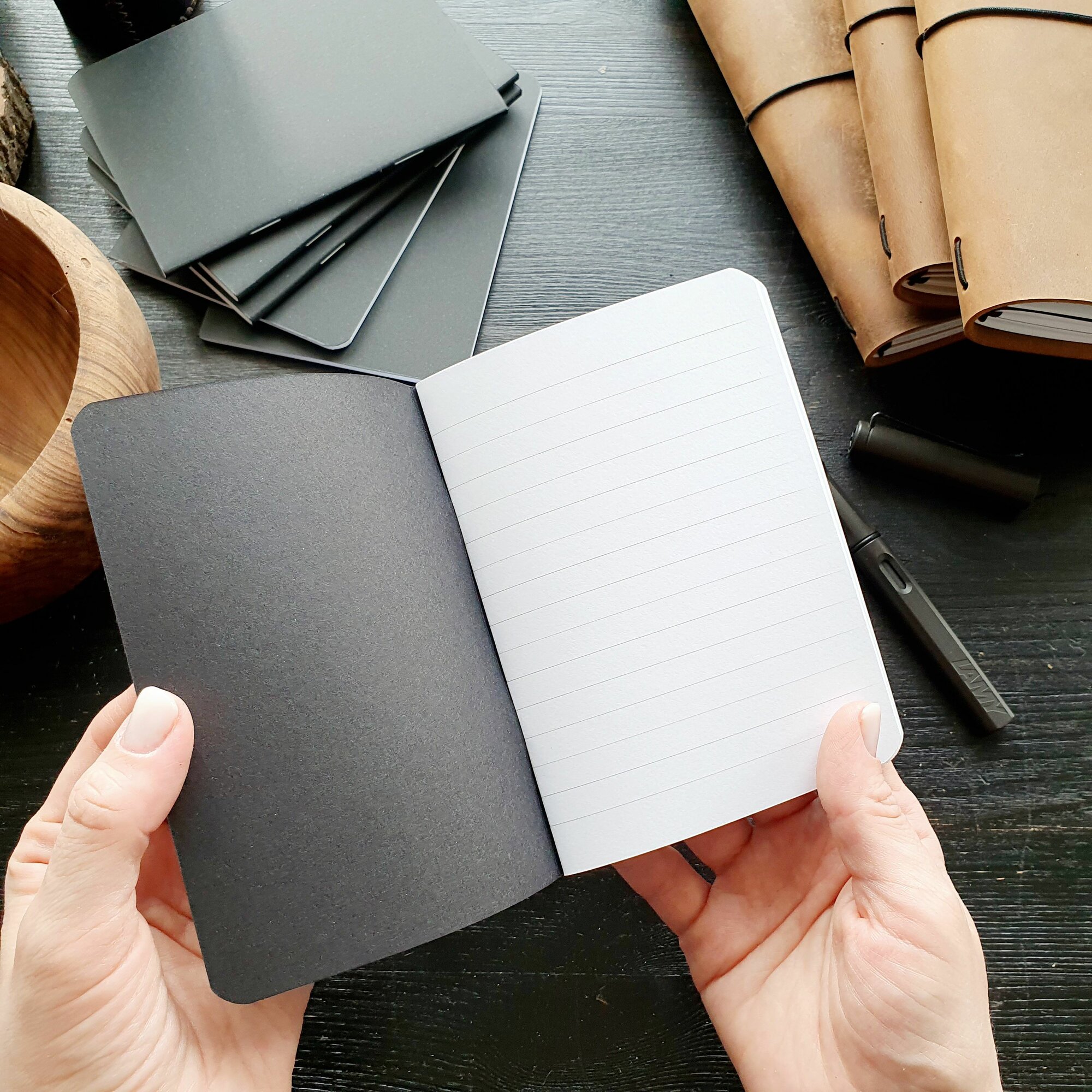 Блокноты формата А6 (10х14см) в линейку / сменные блоки / запасные тетради 3 штуки по 30 листов