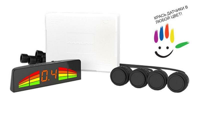 AAALine LED-14 Inside Парктроник с датчиками внутренней установки (4шт)