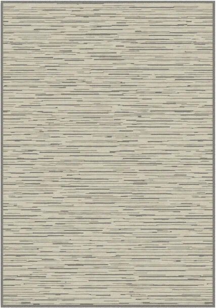 Ковер шерстяной на пол в гостиную в спальню 140х200 см бежевый современный ворс 4 мм 324901 KoverVDom