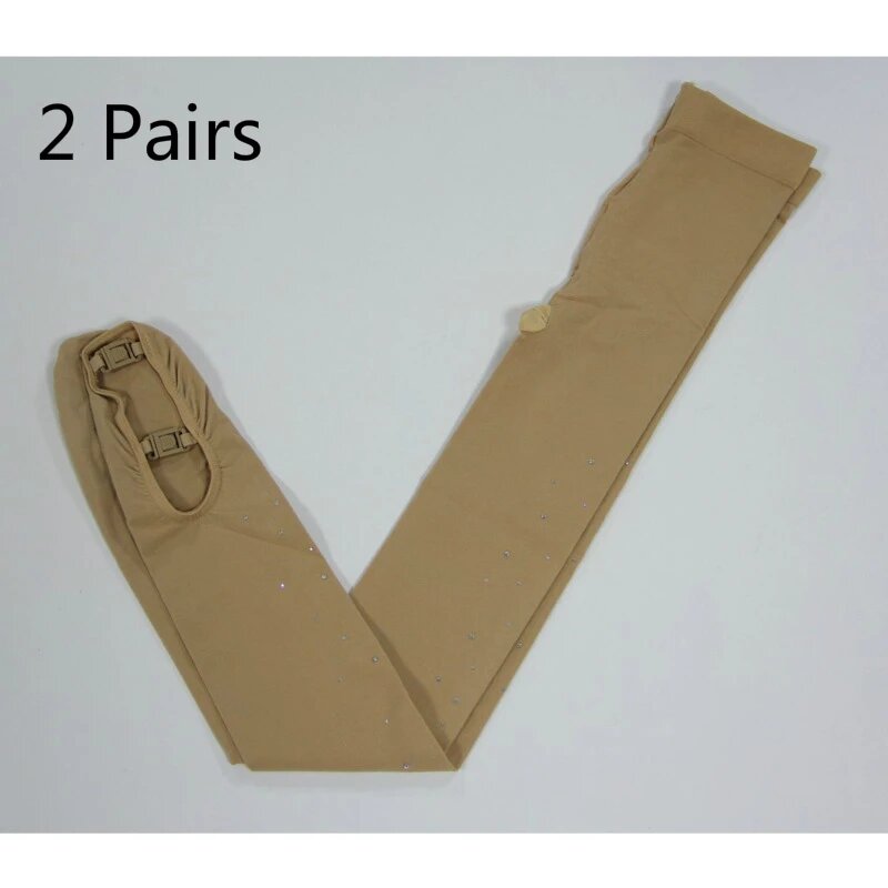 1/2/5/10 пар штаны для фигурного катания со стразами, колготки, детский гимнастический купальник, штаны для катания на коньках, носки, колготки для девочек, леггинсы