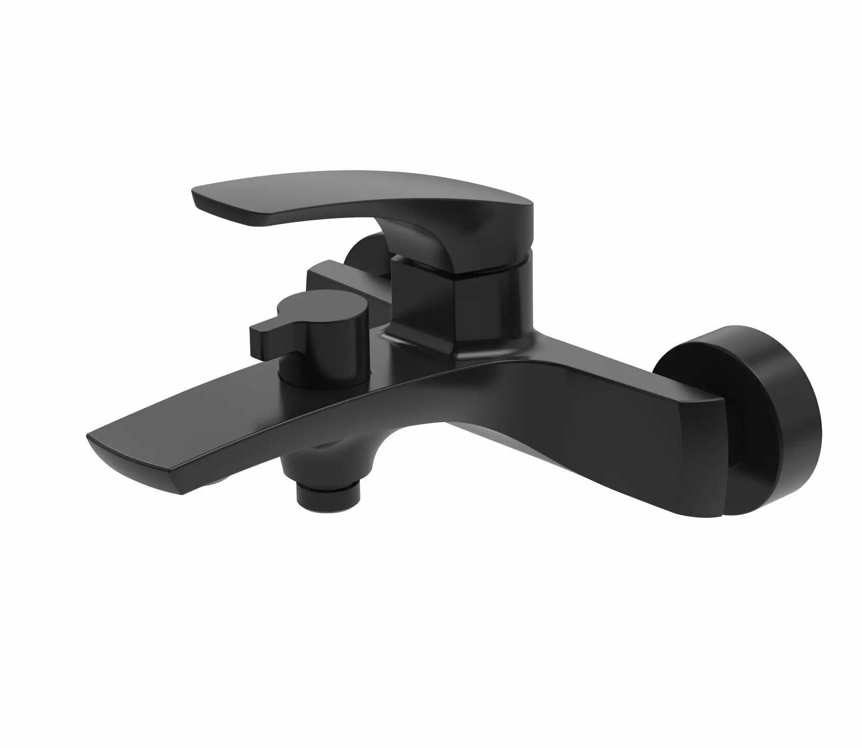 Смеситель для ванны Iddis Lahta LAHBL00i02WA однорычажный цвет черный матовый