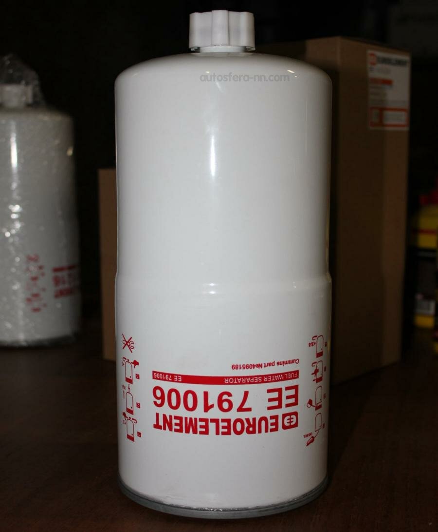 EUROELEMENT EE791006 фильтр топливный! H313 D120 d1 1/4-12 UNS-2B\