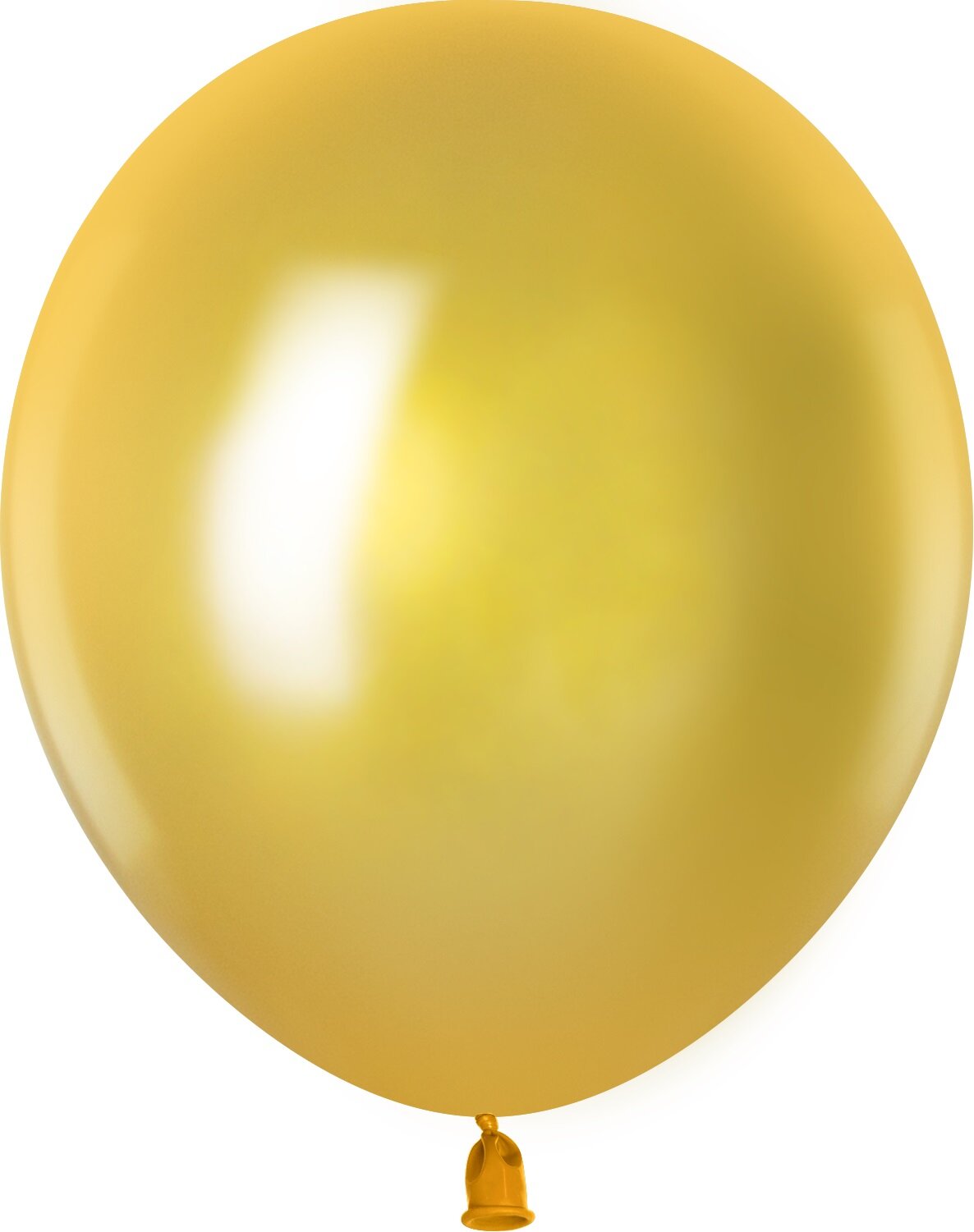 Шар (18'/46 см) Золото, металлик, 10 шт.