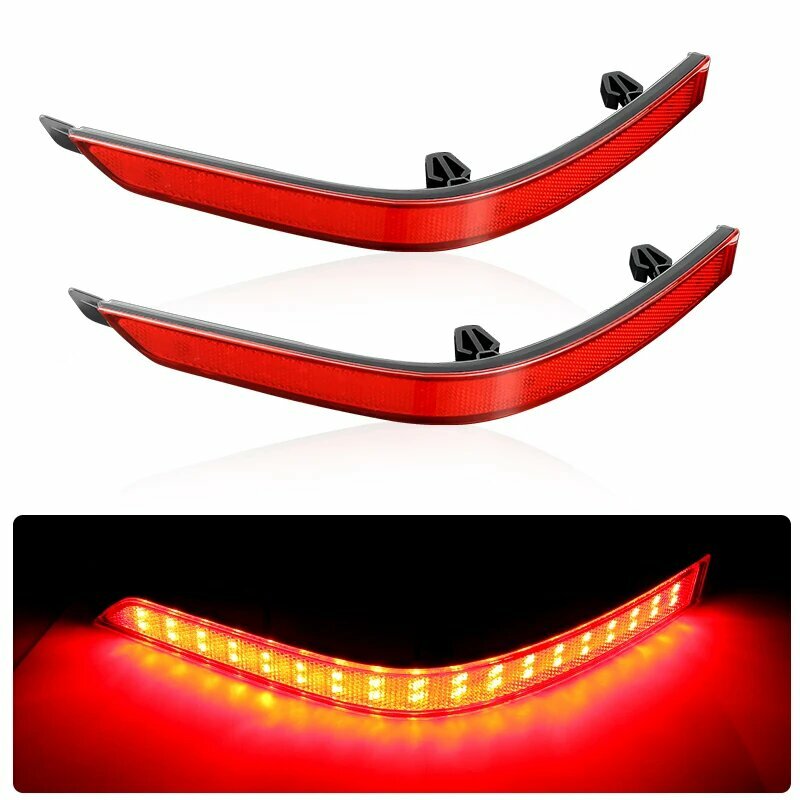 2 шт. светодиодный задний фонарь для VW Transporter T6 Multivan Caravelle 2016-2020, 2pcs Red Lens