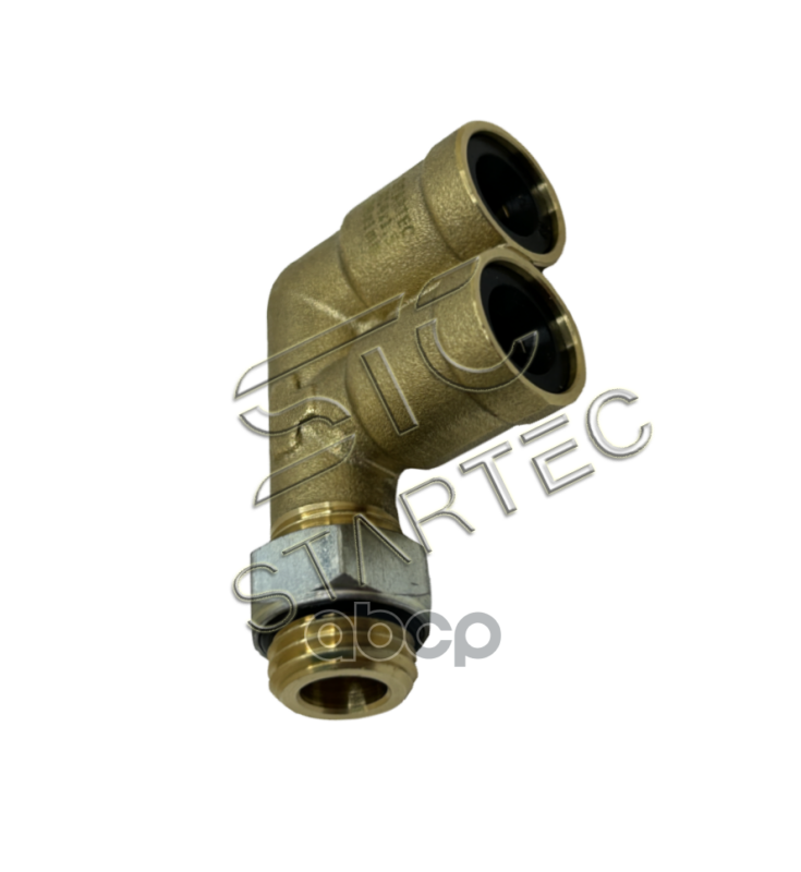 Соединитель трубки ПВХ, полиамид d=8мм-8мм (наружная резьба) М12х1.5 F-образный латунь STARTEC STARTEC арт. INF211208F
