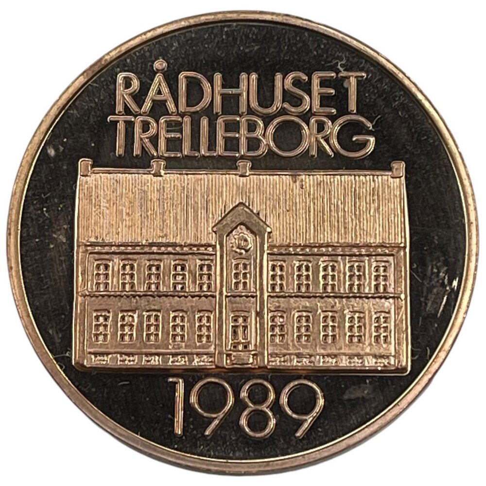 Швеция, Треллеборг 20 крон 1989 г. (Ратуша Треллеборга)