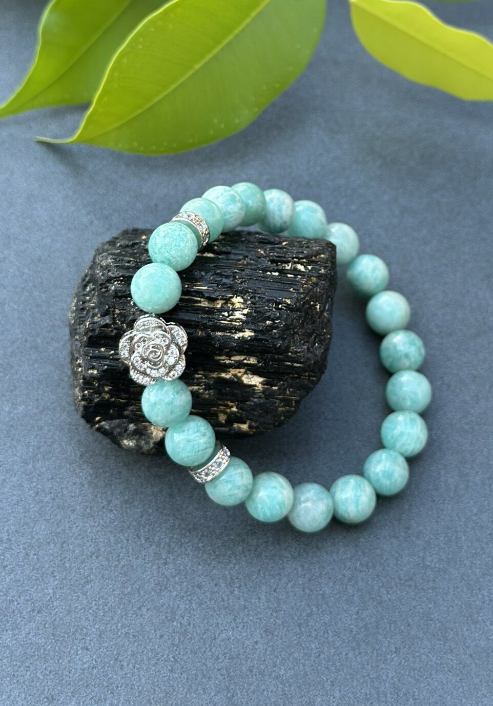 Браслет, амазонит