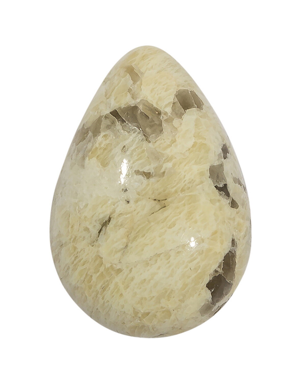 Кабошон Пегматит, натуральный минерал, размер: 24х17х6 миллиметров.