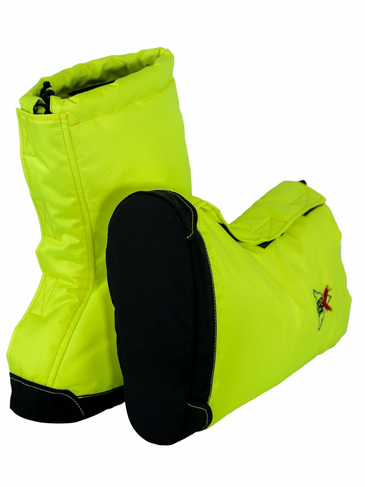 Бахилы утепленные Век Горнолыжник Мини лимонные XXS