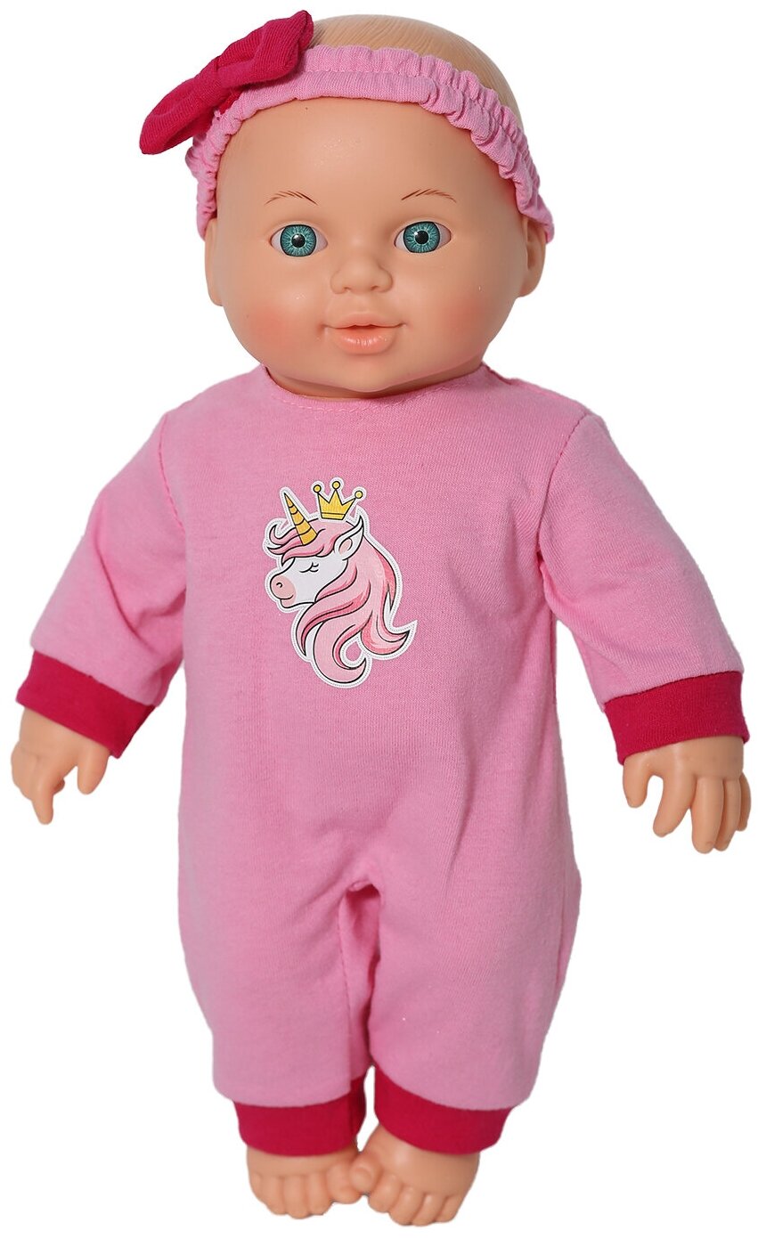 Пупс Весна Малышка Единорожка, 30 см, В3933 розовый