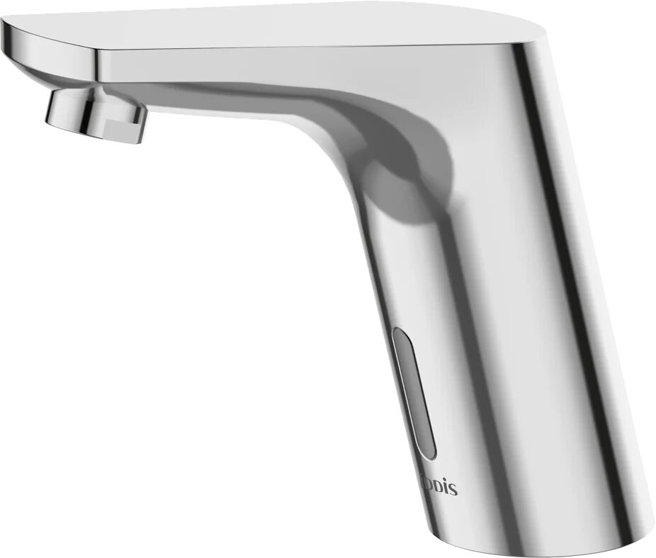 Смеситель для раковины IDDIS Pulse PULSBS0i86 сенсорный, хром, глянцевый, кран для ванной в раковину, из латуни, для инвалидов