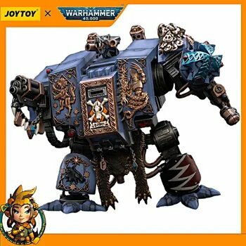 Аниме фигурки JOYTOY Space Wolves Bjorn the Fell-Handed Подарки в виде коллекционных моделей