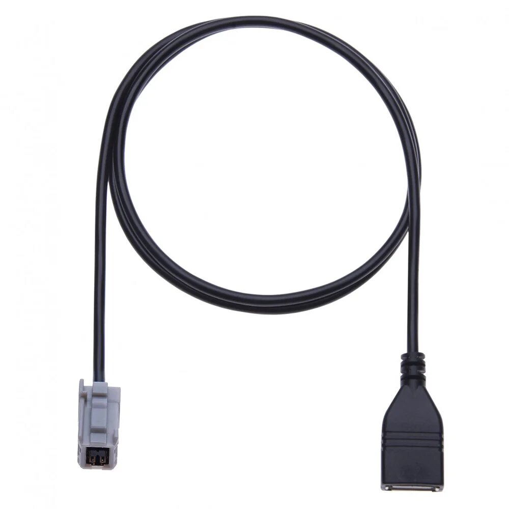 Автомобильный Aux аудио-медиа-кабель для передачи данных, USB-адаптер, 4-контактный Штекерный C