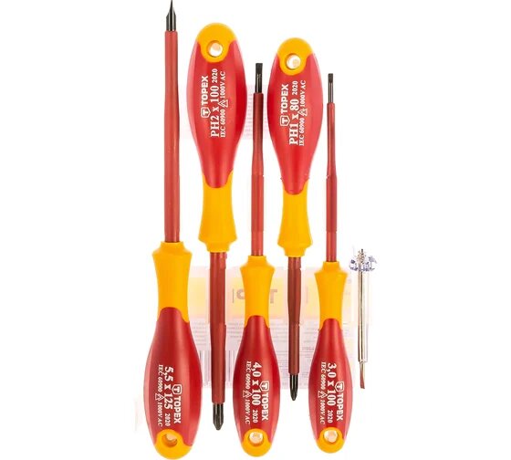 Набор отверток TOPEX 6 шт. 39D150