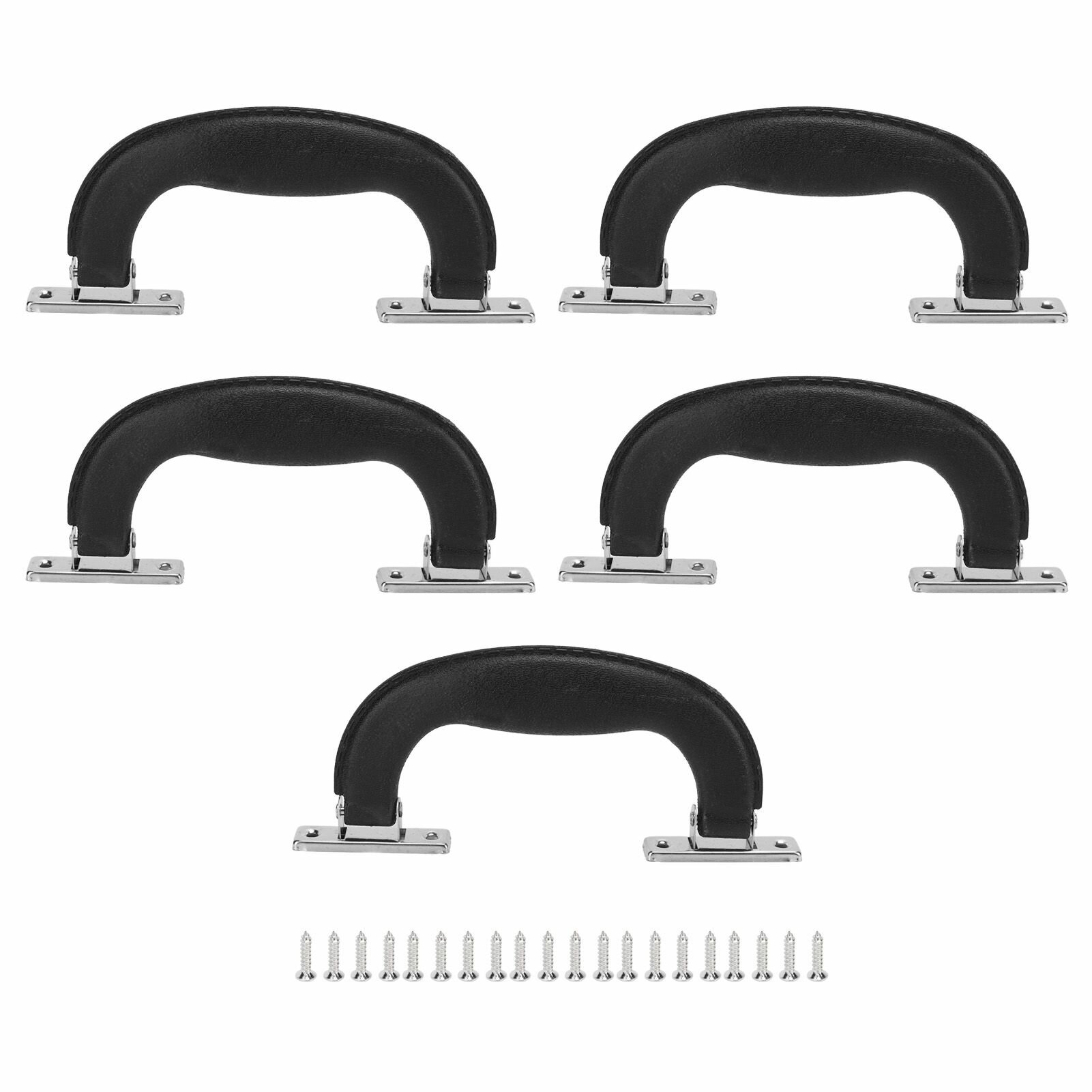 5 шт. ручки для чемодана, стиль винтаж, прочный пластик, удобная тяга