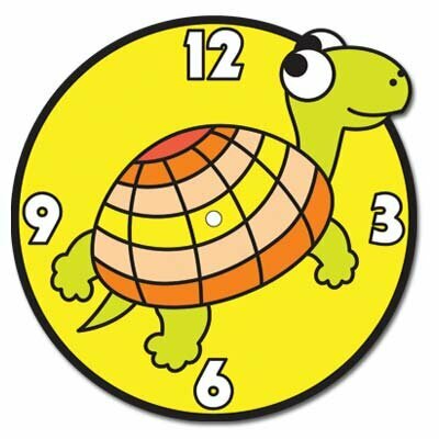 Hobbius" СFP/S Часы для раскрашивания цв. песком 23 x 23 см №210 "Черепашка