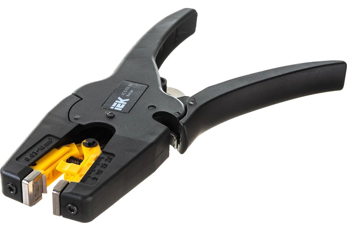 IEK MASTER Автоматический стриппер АС 0,03-10 TFS10-1-10 для снятия изоляции кабелей