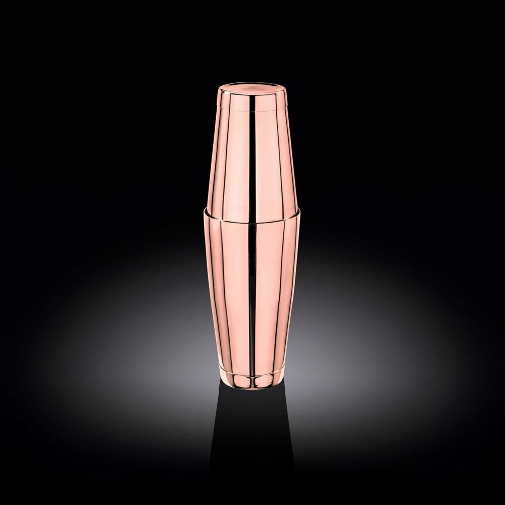 Шейкер Бостон для алкогольных коктейлей 800 мл. (медный). Wilmax