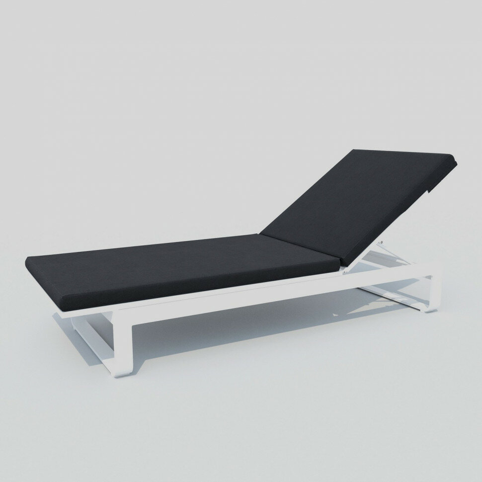 Шезлонг IDEAL PATIO LETTO, всесезонный, легкий, съемный чехол, 35х200х70 см