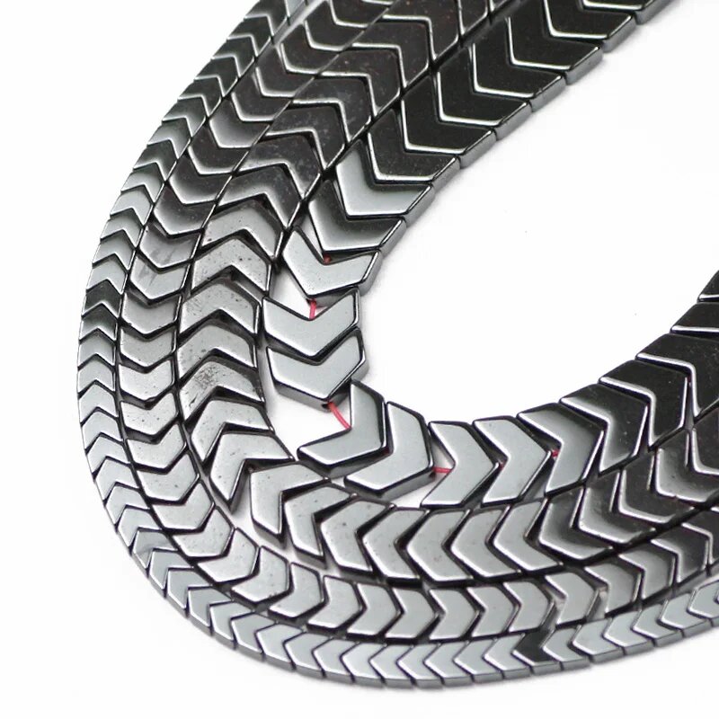 UPGFNK Бусины из гематита 4 6 8 10 мм