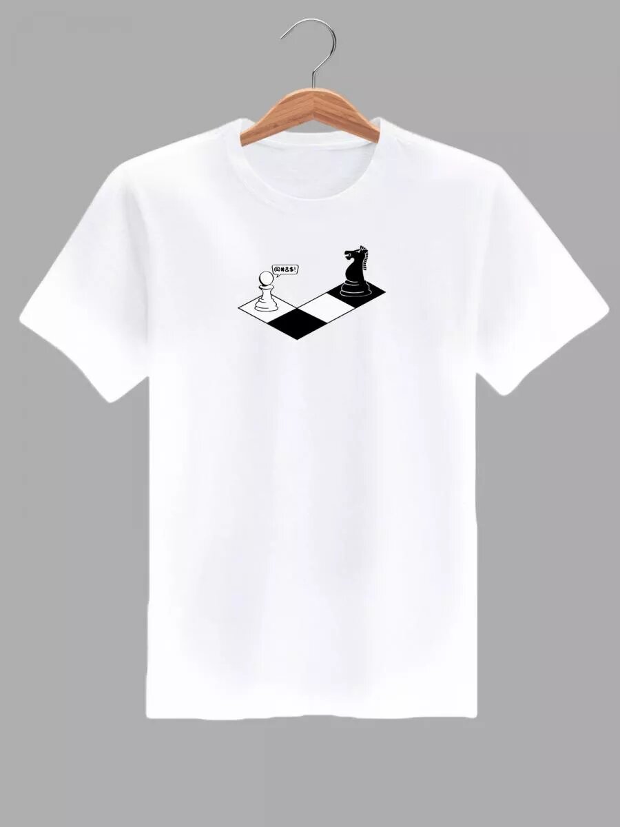 Футболка шахматы