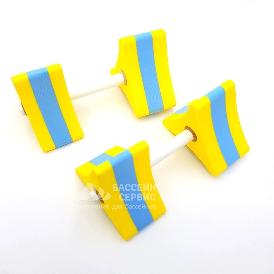 Аквагантели для аквааэробики Reexo Asta Eva Delta, D 160 х 75 мм (ЭВА), цена - за 1 пара