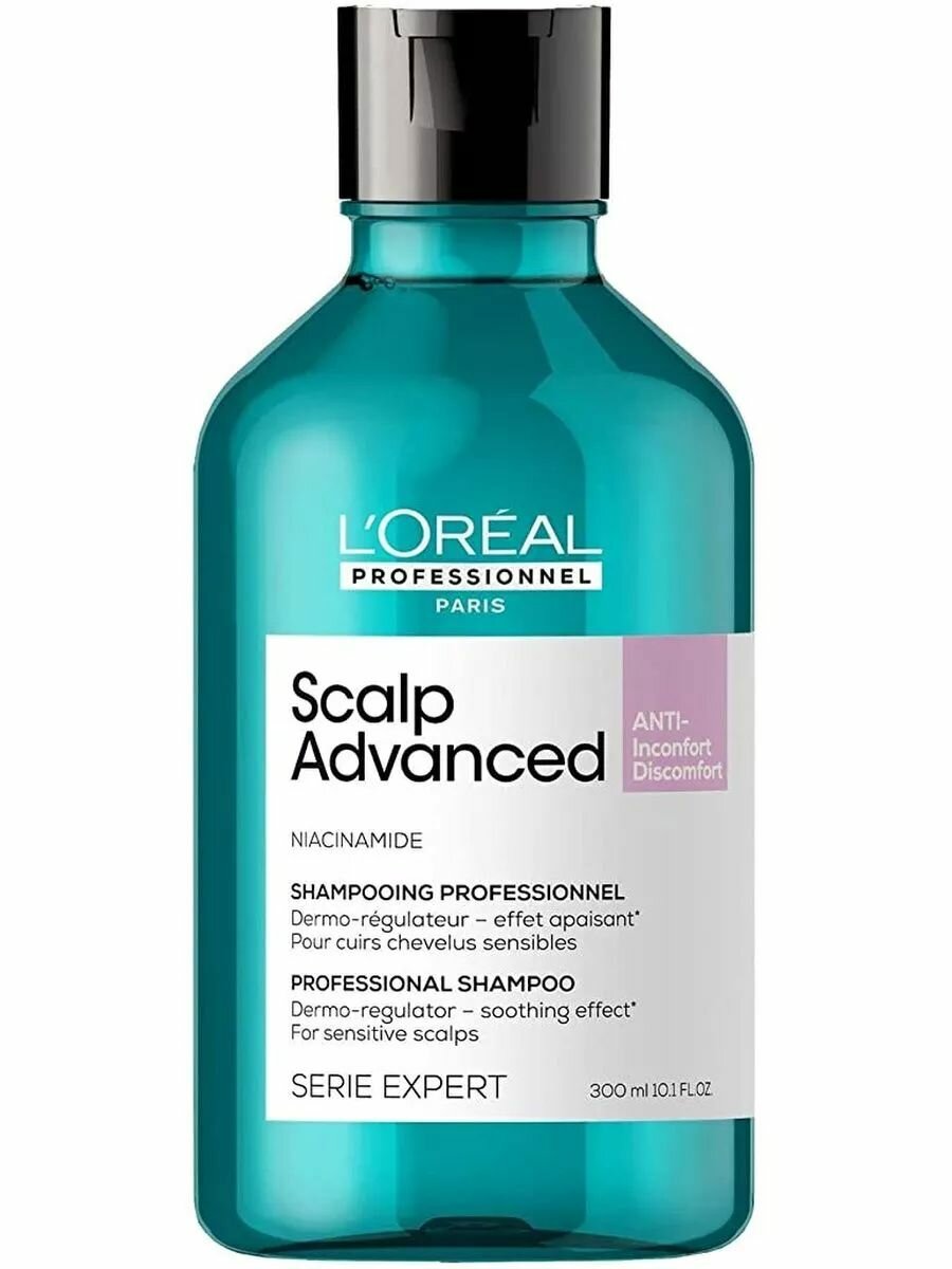 Loreal Anti-Discomfort - Шампунь для чувствительной кожи 300 мл