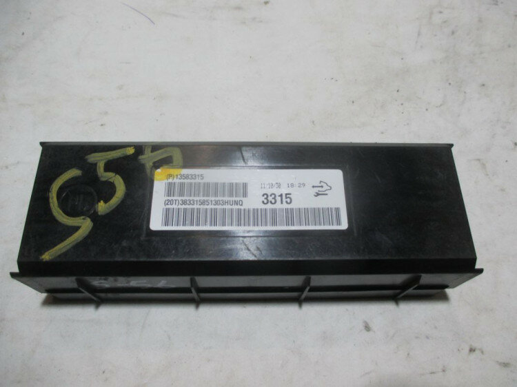 Блок управления климат-контролем 13583315 3315 Шевроле Круз S-56