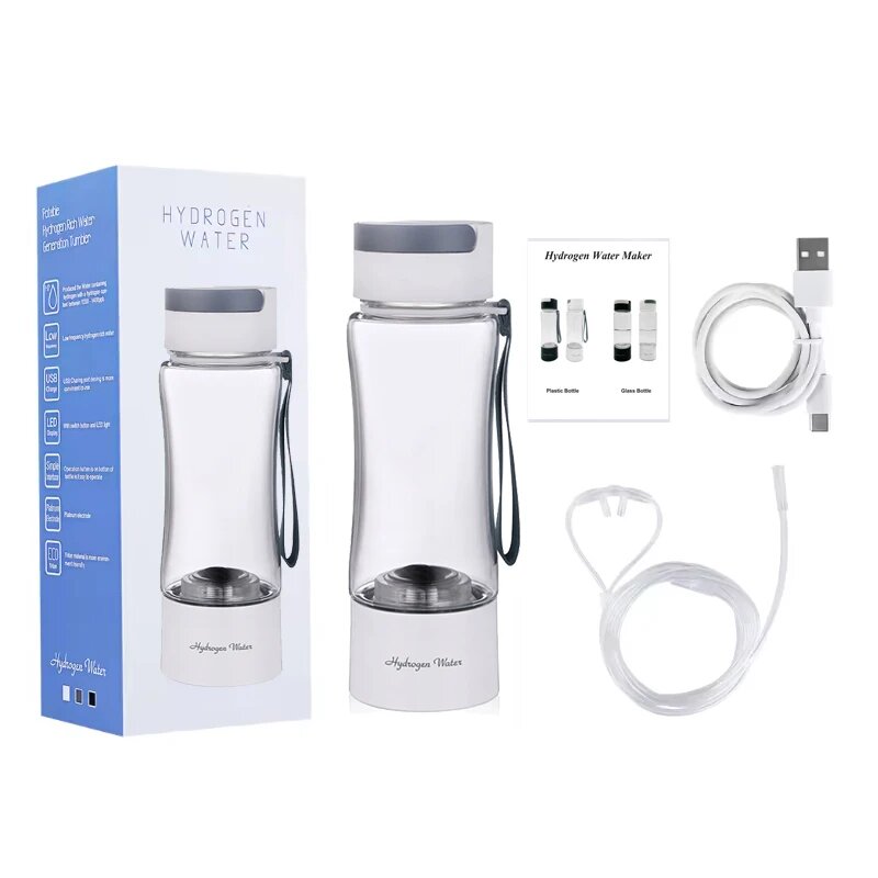 DRVODA Портативная водородная бутылка из титана Q9 white