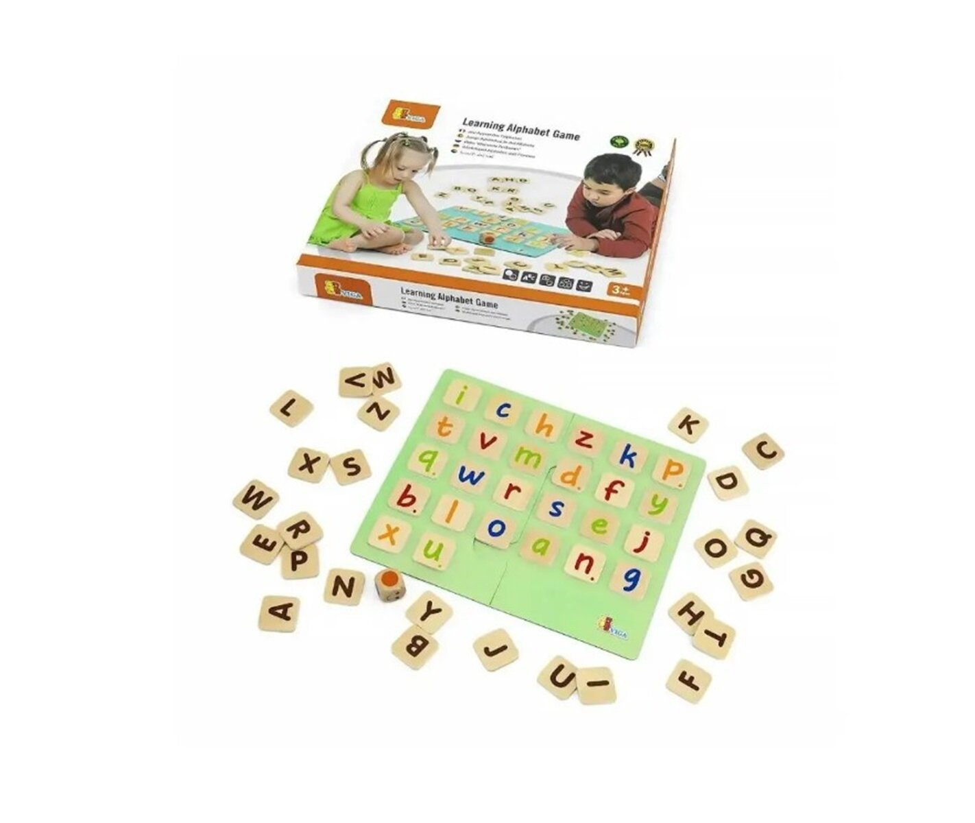 Набор Viga Алфавит, в коробке 50535