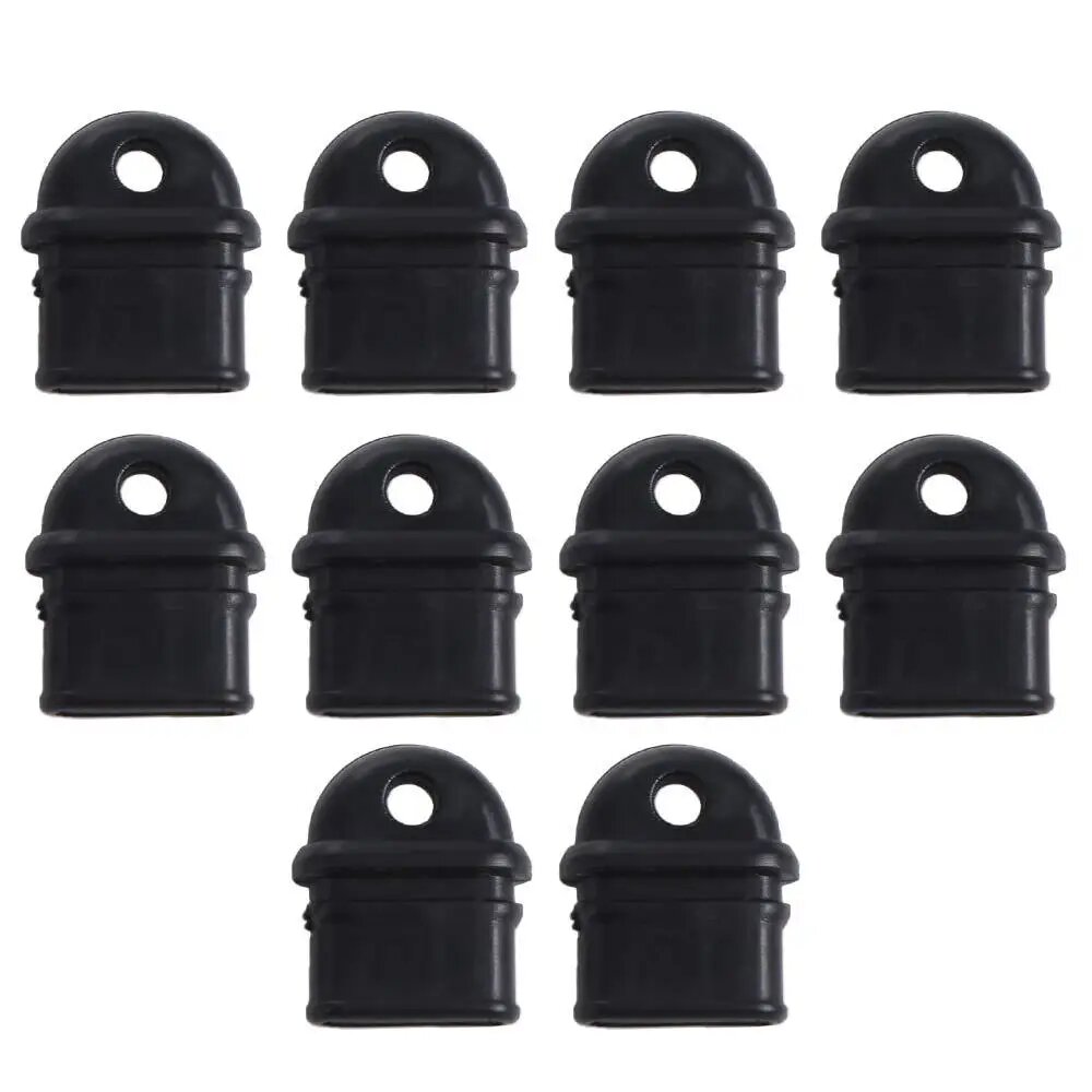 10 шт, пылезащитная заглушка типа C, водонепроницаемая пылезащитная заглушка для мобильного Black