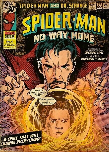 Открытка Spider-Man No Way Home #4