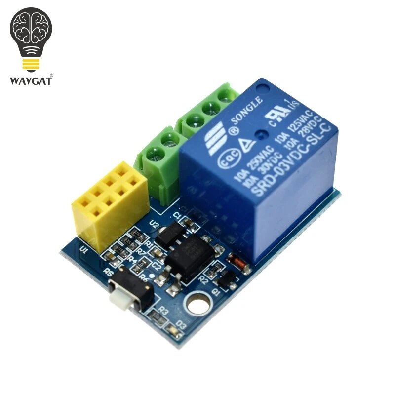 WAVGAT ESP8266 ESP-01S WiFi релейный модуль
