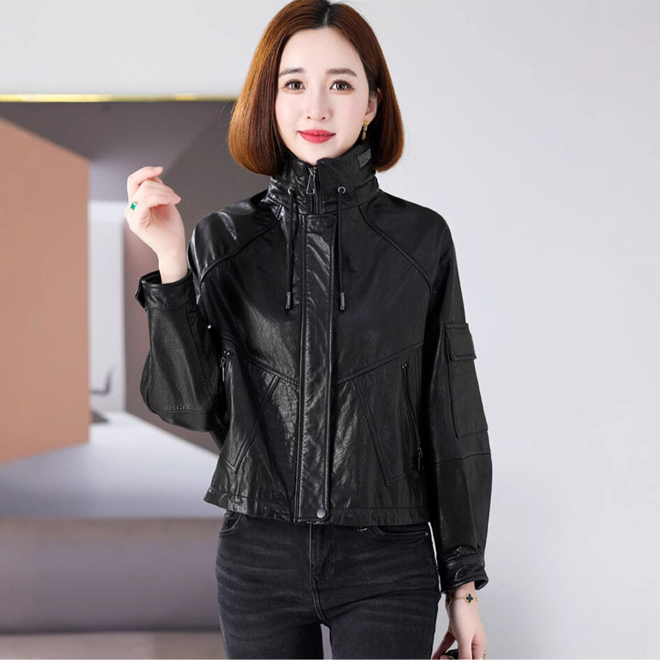 Куртка кожаная