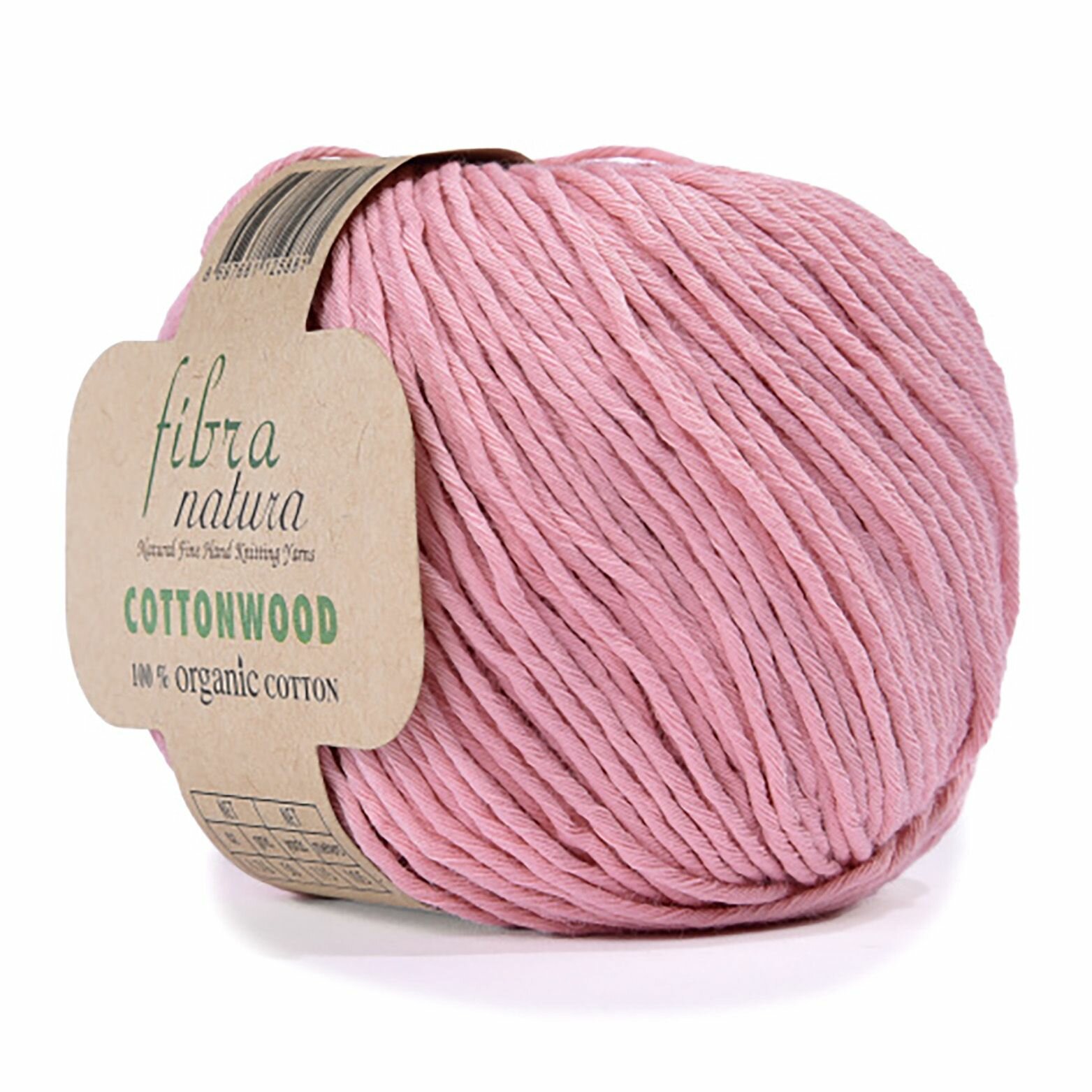 5 Мотков, Fibra Natura COTTONWOOD, 100% Хлопок / 50 гр. - 105 м, Цвет-41108