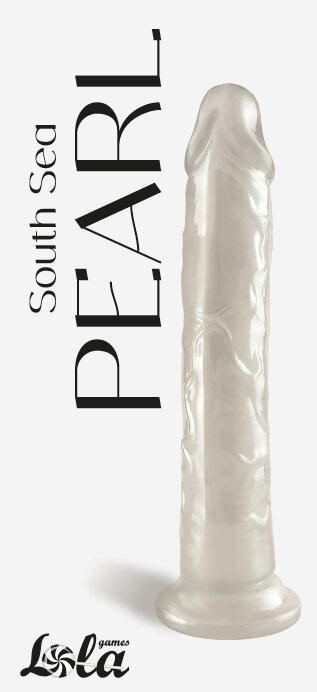 Перламутровый дилдо South Sea Pearl Белый 9902-03lola