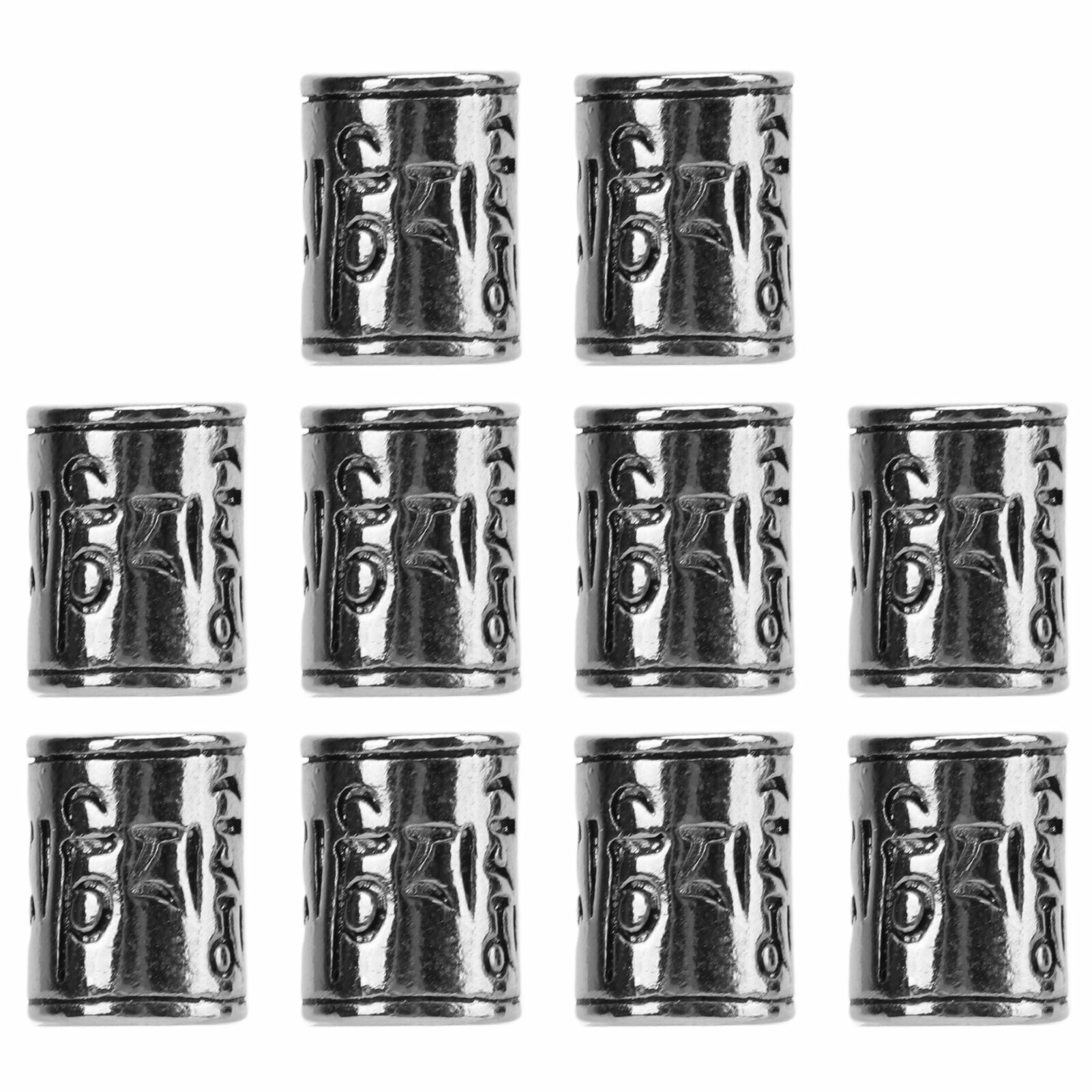 10 шт. бусин из паракорда, сплав, EDC, для выживания, подвески из парашютного шнура, аксессуары для изготовления браслетов из паракорда, темляков для ножей.